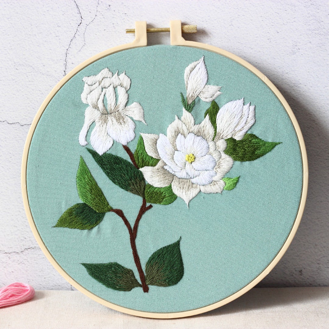 DIY Embroidery Kit Beginner, Beginner Embroidery Kit, Modern Embroidery ...