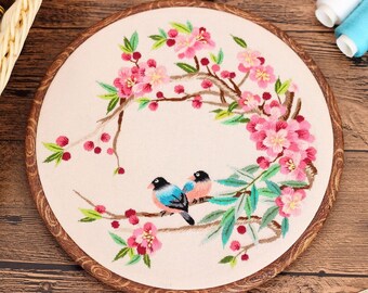 Embroidery Kit for Beginner, DIY Embroidery Kit, Embroidery Kit Set ...