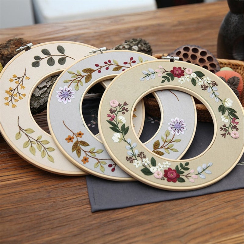 Embroidery Hoop Kit - Etsy