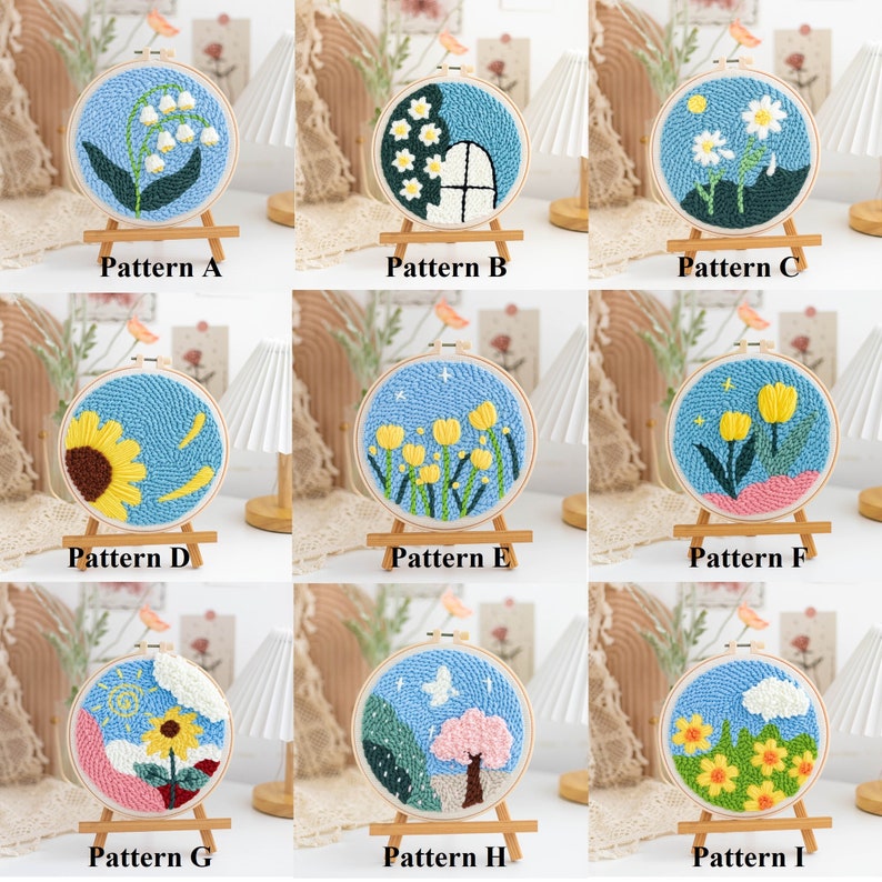 Punch Needle Kit for Beginner Beginner Punch Needle Kit With - Etsy