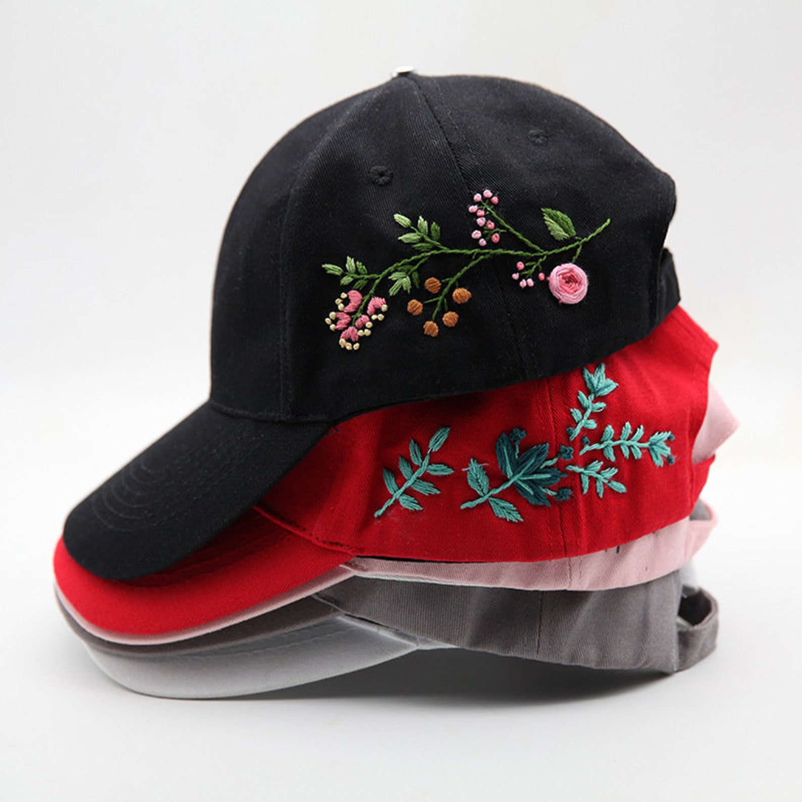 DIY Embroidery Kit Beginner Hat Embroidery Kit Cap | Etsy