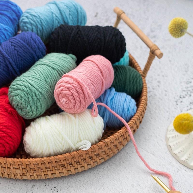 Yarn for Punch Needle Projects, 15 Skeins Punch Needle Yarns per ...