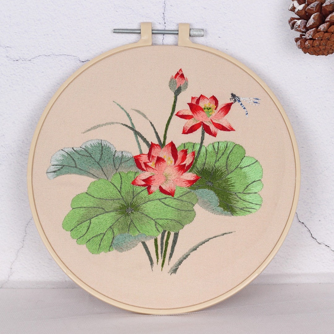 DIY Embroidery Kit Beginner, Beginner Embroidery Kit, Modern Embroidery ...