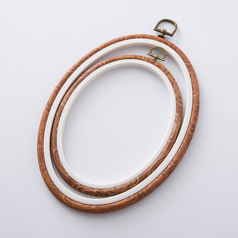 Embroidery Hoops Set Plastic Embroidery Hoopcross Stitch Hoop - Etsy