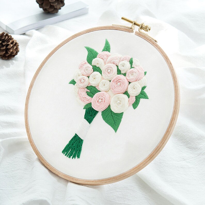 DIY Embroidery Kit Beginner, Beginner Embroidery Kit, Embroidery Set ...