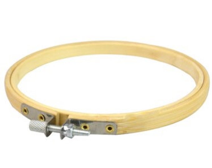 Embroidery Hoop Stand, Beechwood Embroidery Hoop Display, Wooden Hoop ...
