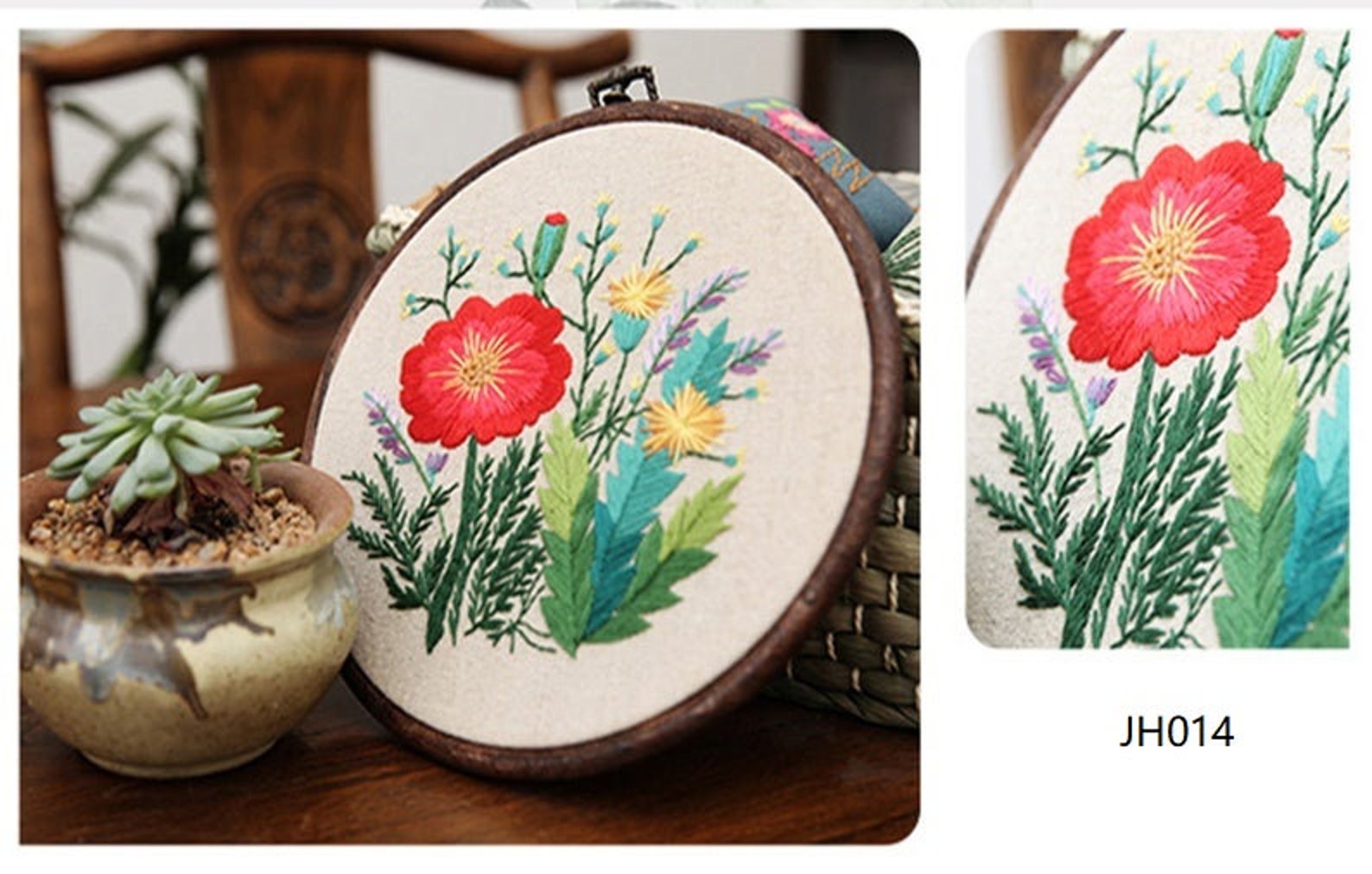 DIY Embroidery Kit Beginner, Beginner Embroidery Kit, Embroidery Set ...