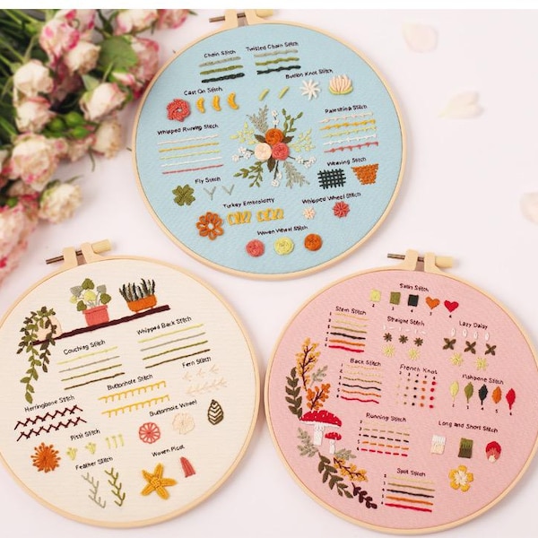 Beginner Embroidery Kit - Etsy