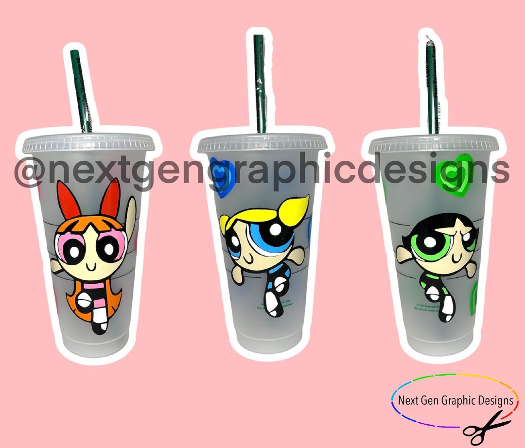 Powerpuff Girls Collection Starbucks Cup - Etsy
