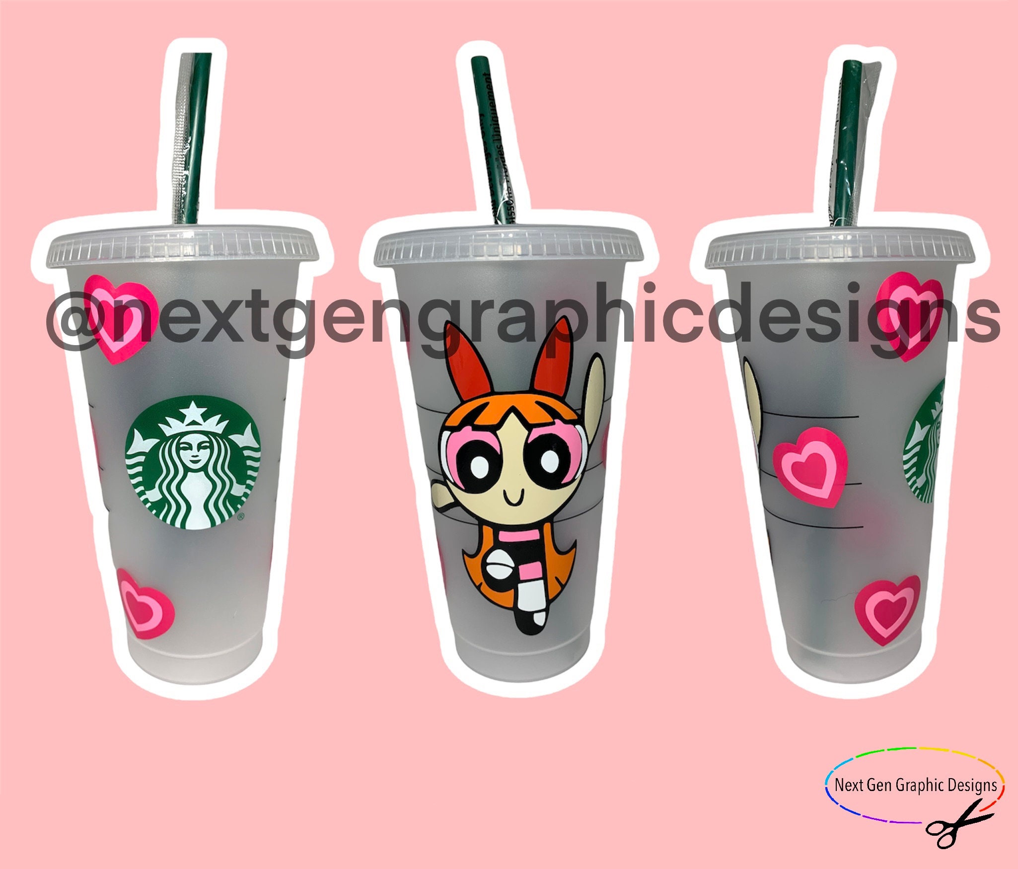 Powerpuff Girls Collection Starbucks Cup - Etsy