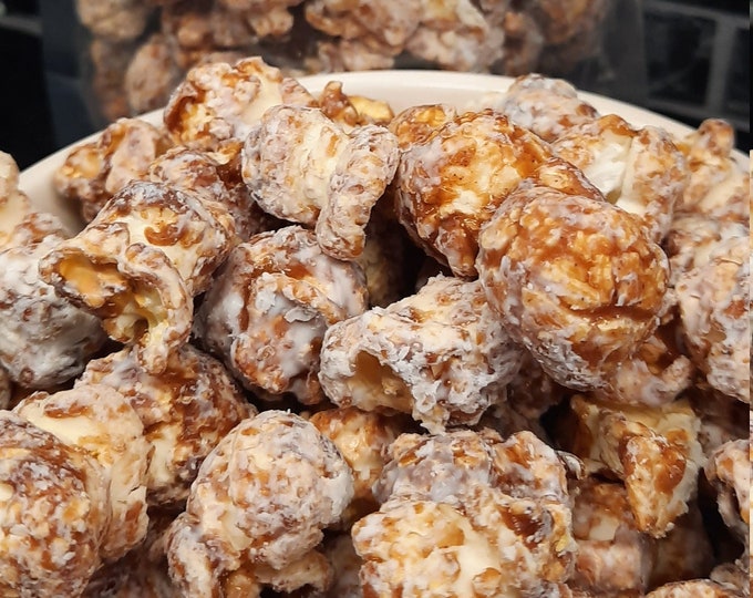 Snickerdoodle Gourmet Popcorn, Rich Cinnamon Flavored, Caramel Popcorn ...