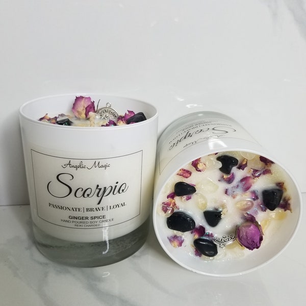 Scorpio Candle - Etsy