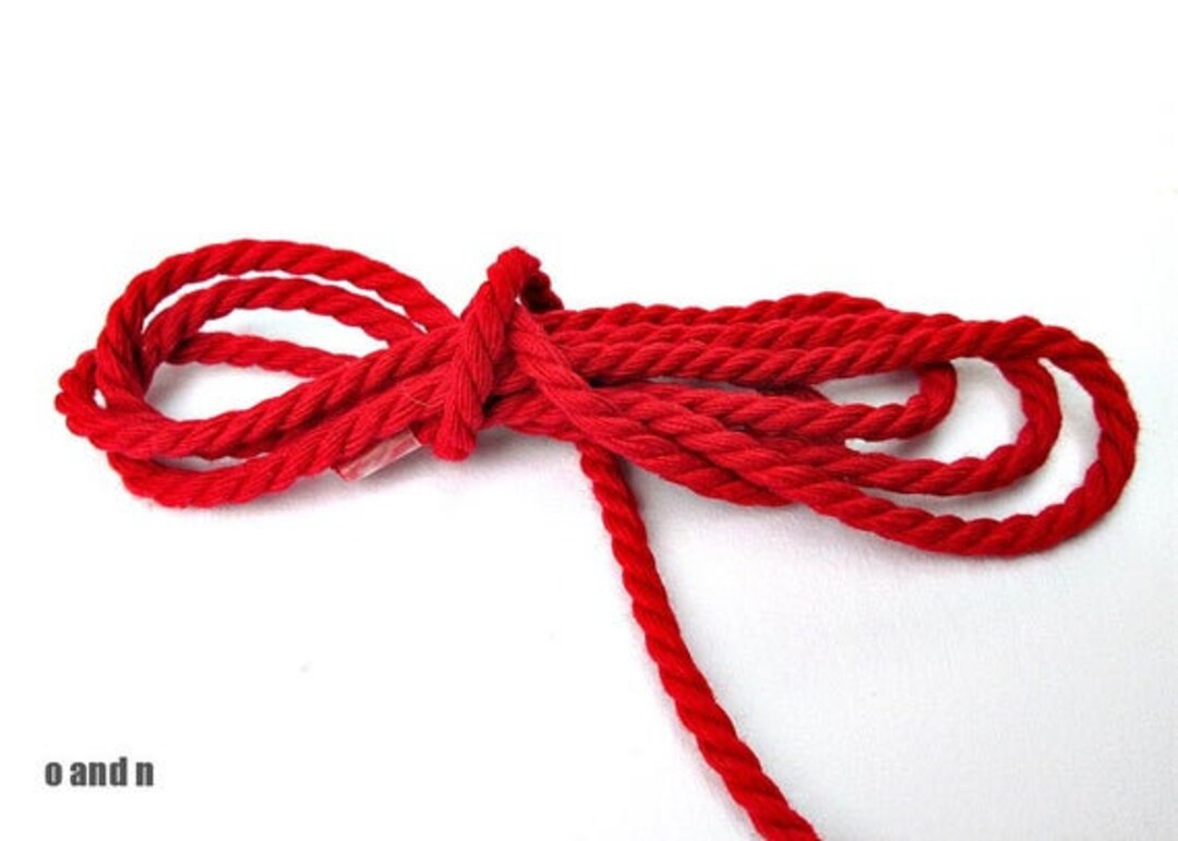 Shabari rope Bondage Soft Cotton Custom Length - Etsy UK