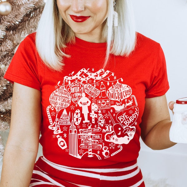 Elf the Movie Pajamas - Etsy