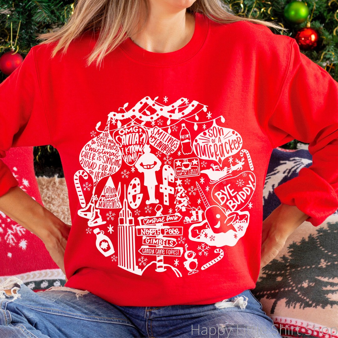 Buddy the Elf Shirt, Elf Movie Shirt, Buddy Elf, Elf Quotes, Elf Buddy ...