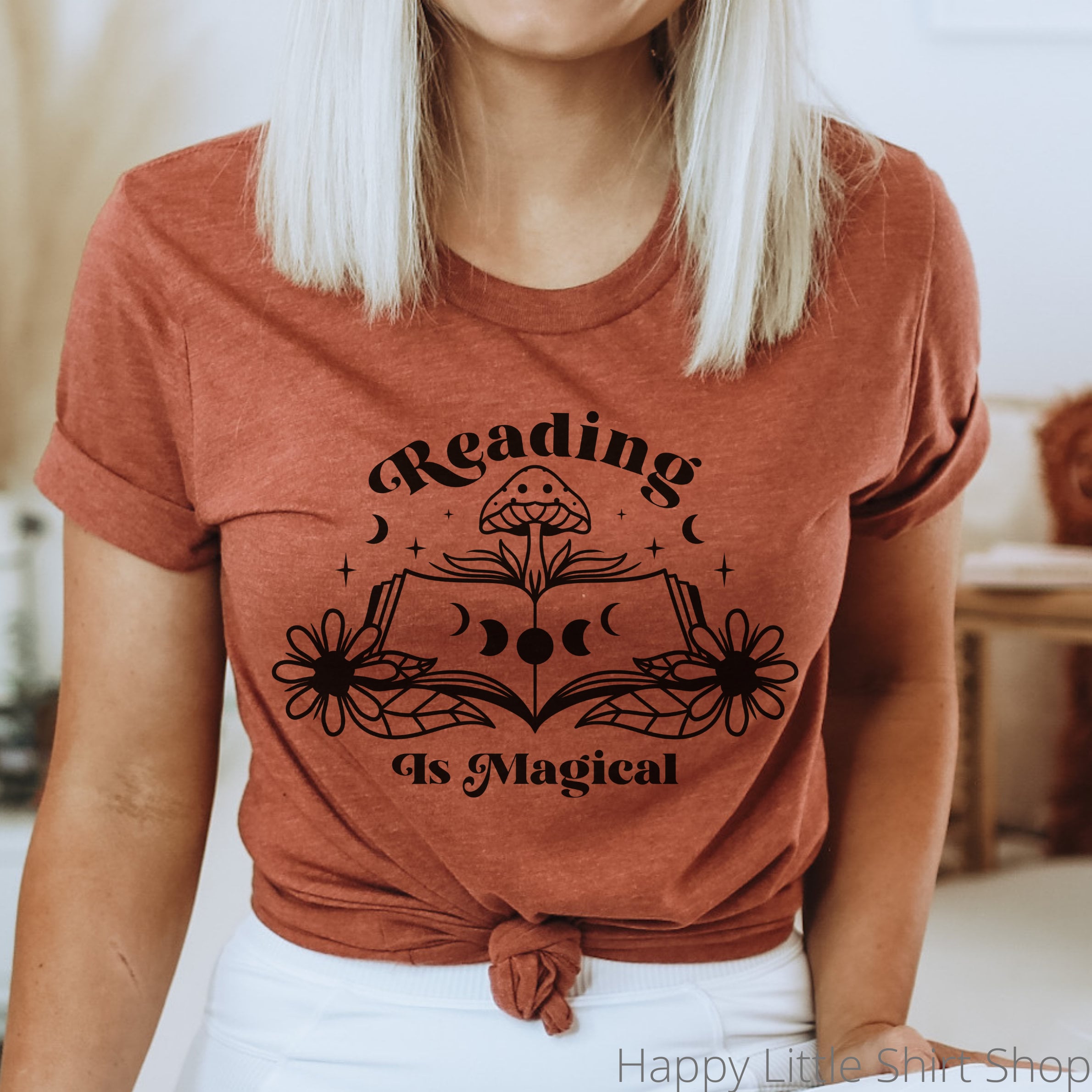 Reading is Magical, Bookish Shirt, Reading Shirt, Poet Shirt ...