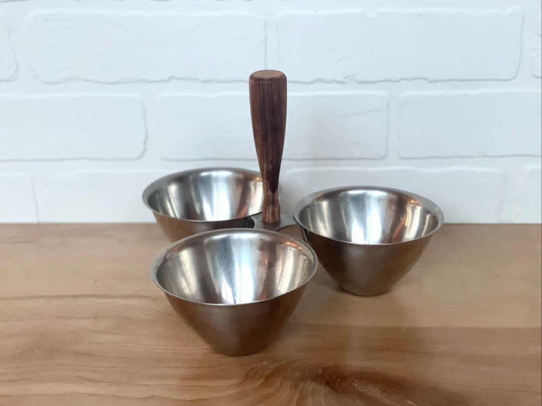 Vintage Stainless Steel Condiment Caddy - Etsy