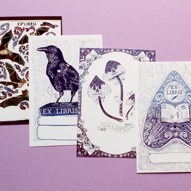 Book Plate - Etsy