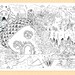 Cryptid Coloring Printable Pages Mothman, the Loch Ness Monster ...