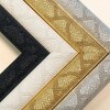 Eclectic Picture Frames Colorful Ridges Funky Decor Vintage Lime Green ...