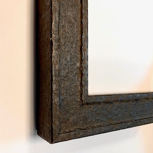 Industrial Mirror Rustic Steel Custom Picture Frame Iron Weathered ...