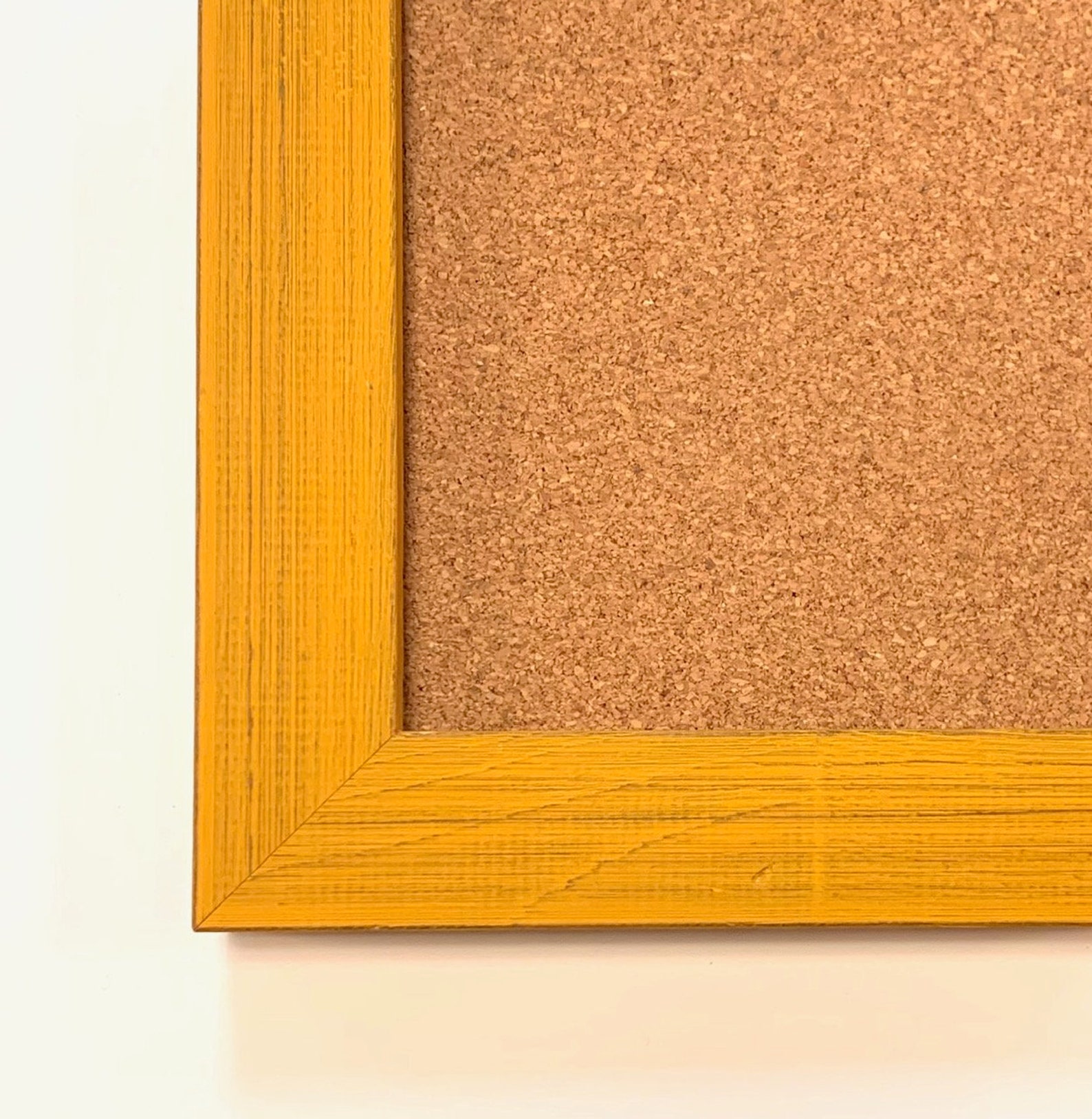 Farmhouse Cork Board Bulletin Board Colorful Painted Barnwood Driftwood ...