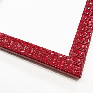 Lacquer Scoop Picture Frames Colorful Glossy Eclectic Red Yellow Blue ...