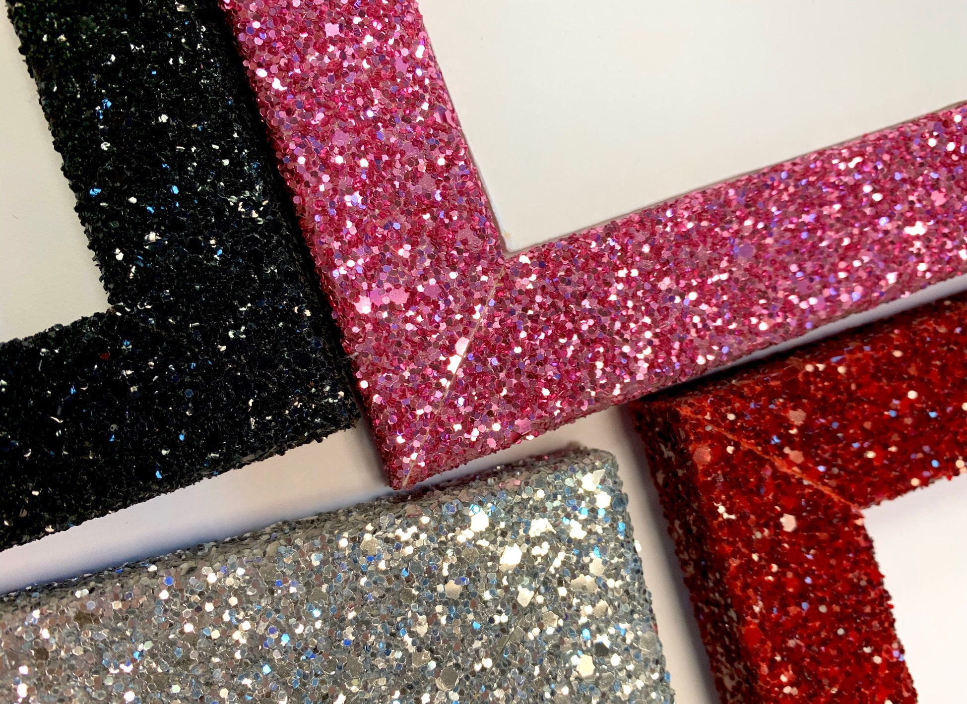 Sparkly Glitter Picture Frame Contemporary Funky Eclectic Maximalist ...