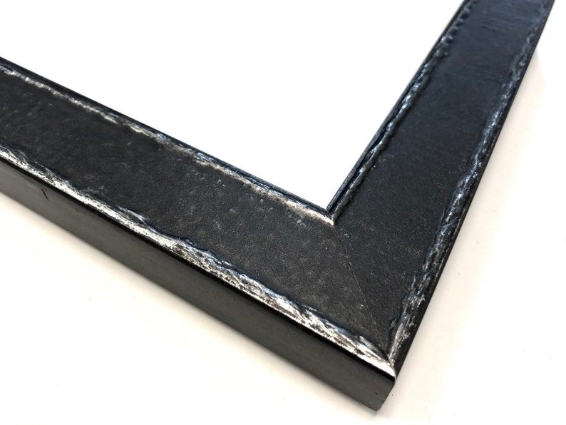 Foundry Industrial Picture Frame Grey Charcoal Silver Welded - Etsy