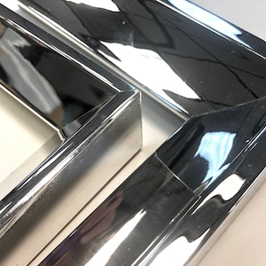 Mirror Finish Picture Frames Chrome Reflective Modern Funky Unique ...
