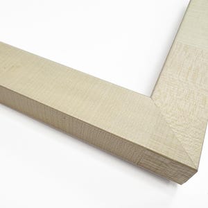 Natural Wood Picture Frames Wood Veneer Contemporary Tropical Mid ...
