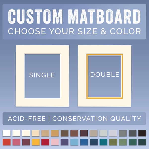 Custom Frame Mats - Etsy