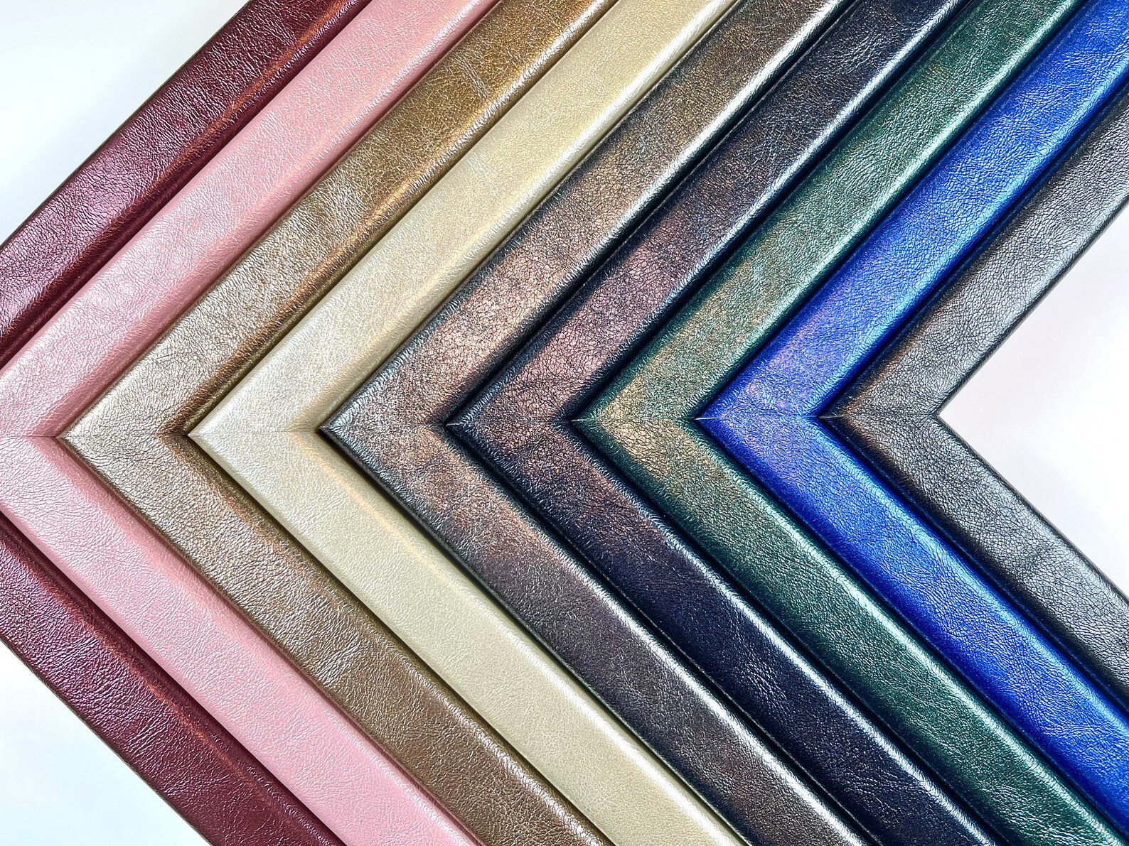 Shimmer Picture Frames Glitzy Glimmer Vinyl Wrapped Black - Etsy