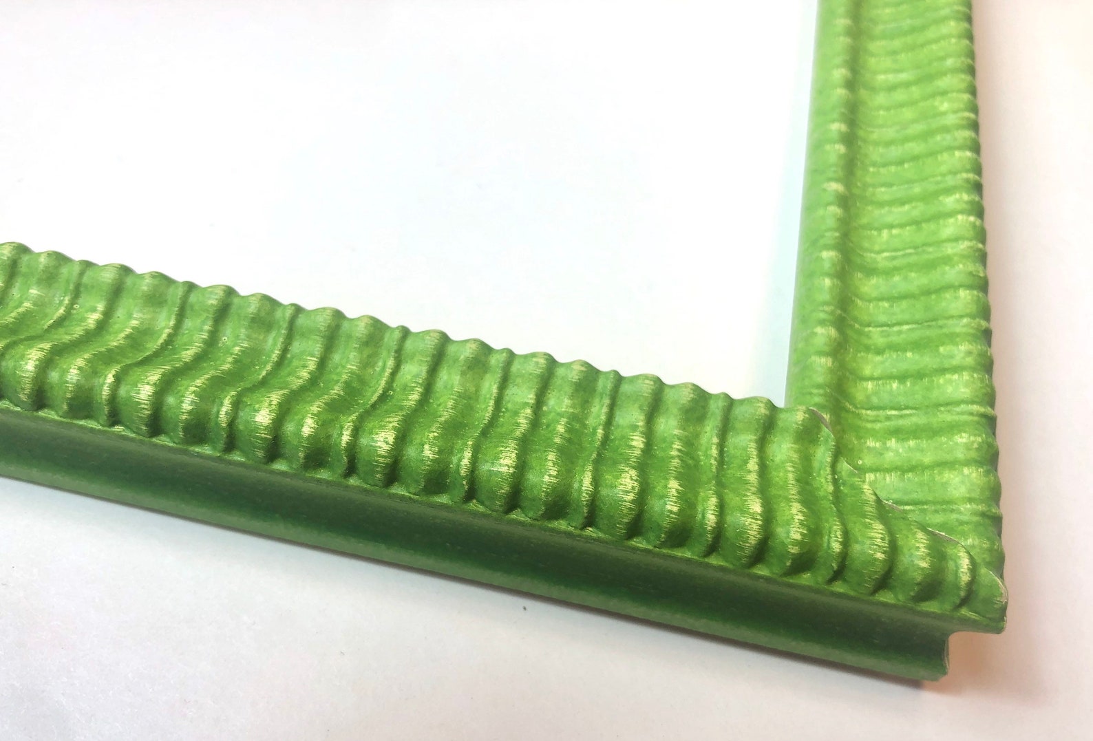 Eclectic Picture Frames Colorful Ridges Funky Decor Vintage - Etsy