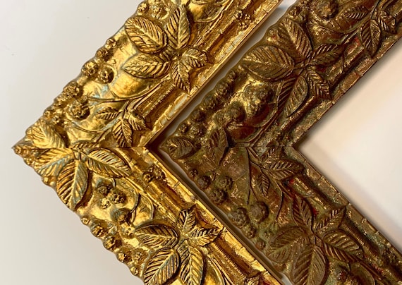 Ornate Picture Frames Gold Antique Bronze Carved Distressed - Etsy