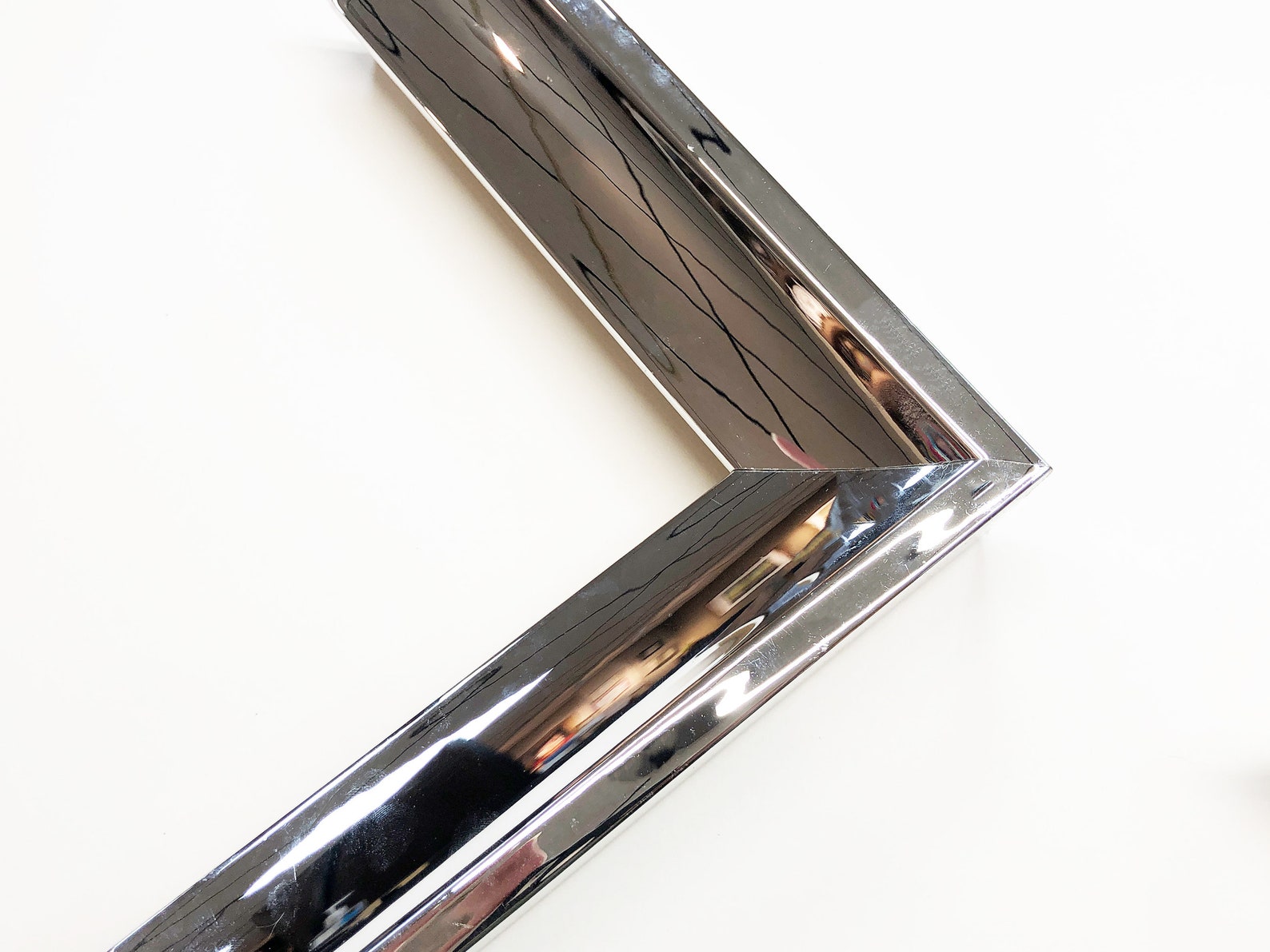 Mirror Finish Picture Frames Chrome Reflective Modern Funky - Etsy