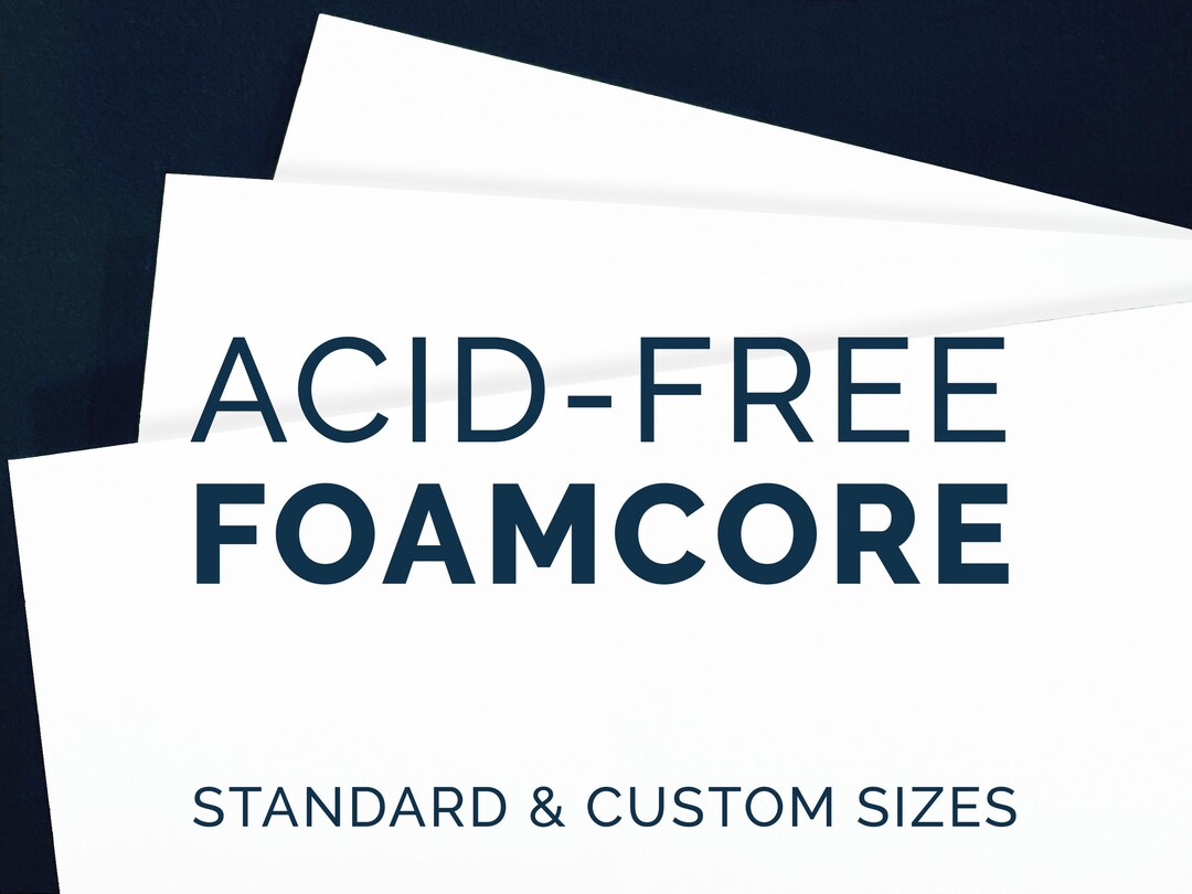 Acid-free Foamcore Backing for Picture Framing | Available in Standard ...
