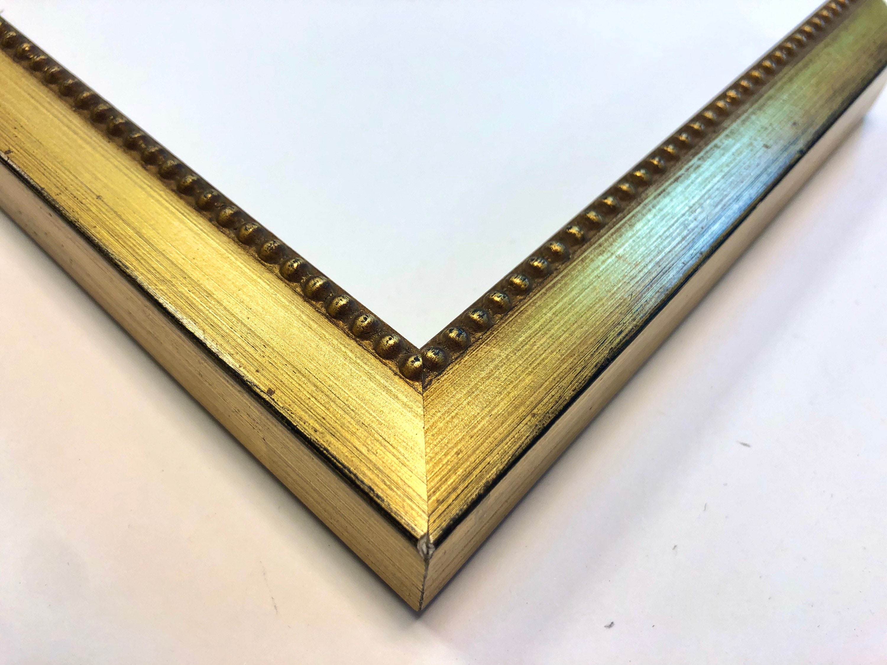 Beaded Picture Frames Vintage Style Distressed Gold Silver - Etsy