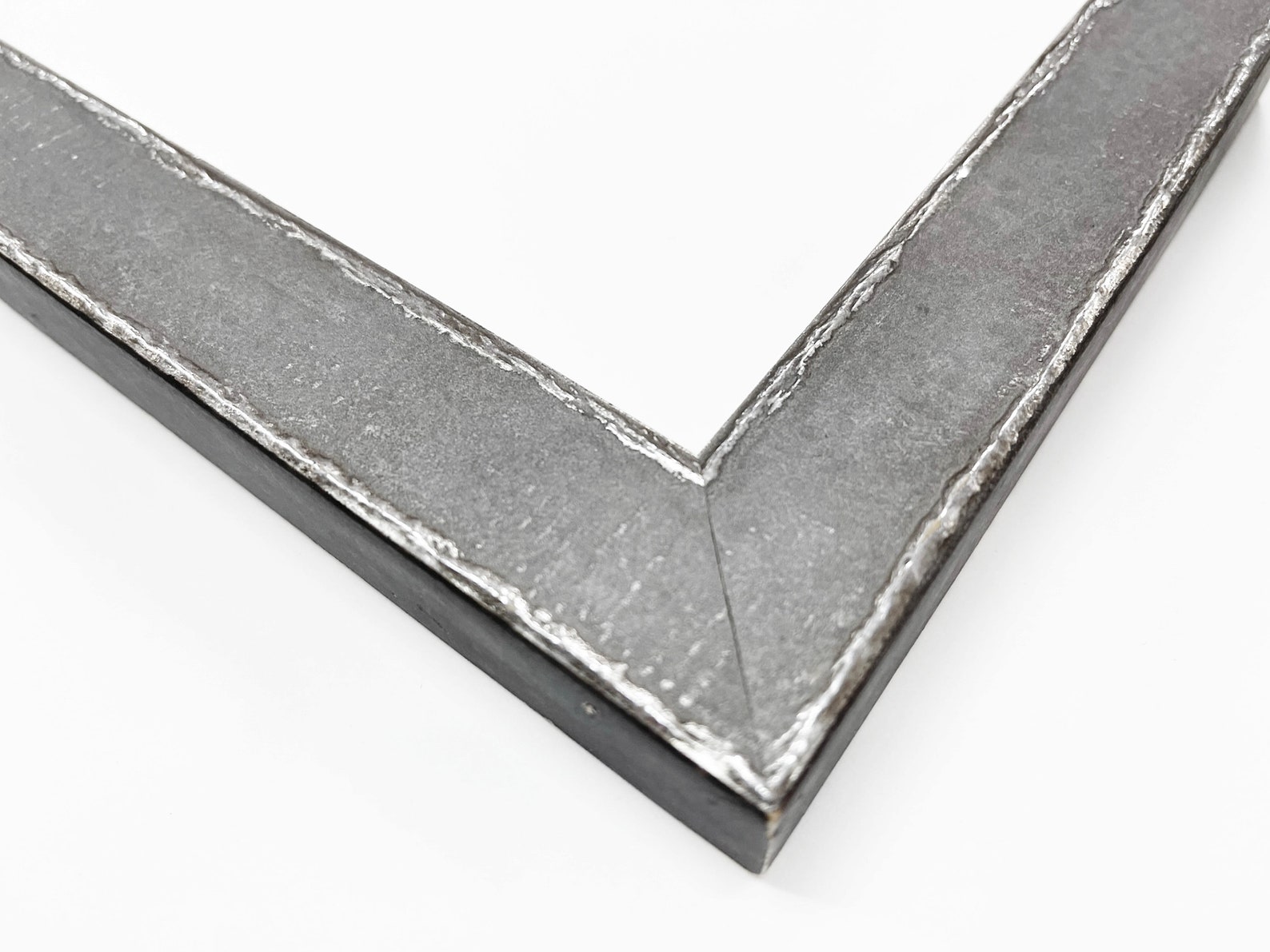 Foundry Industrial Picture Frame Grey Charcoal Silver Welded Steel Iron ...