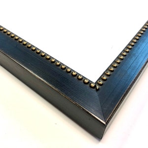 Beaded Picture Frames Vintage Style Distressed Gold Silver White Black ...