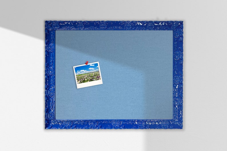 Funky Framed Bulletin Board Victorian Glossy Ornate Maximalist - Etsy
