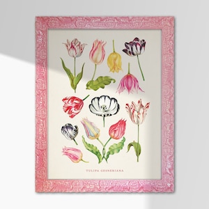 Victorian Picture Frames Pink Purple Glossy Lacquer Ornate Funky ...