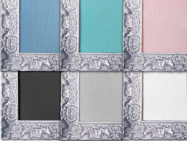 Elegant Framed Bulletin Board Victorian Glossy Ornate Maximalist ...