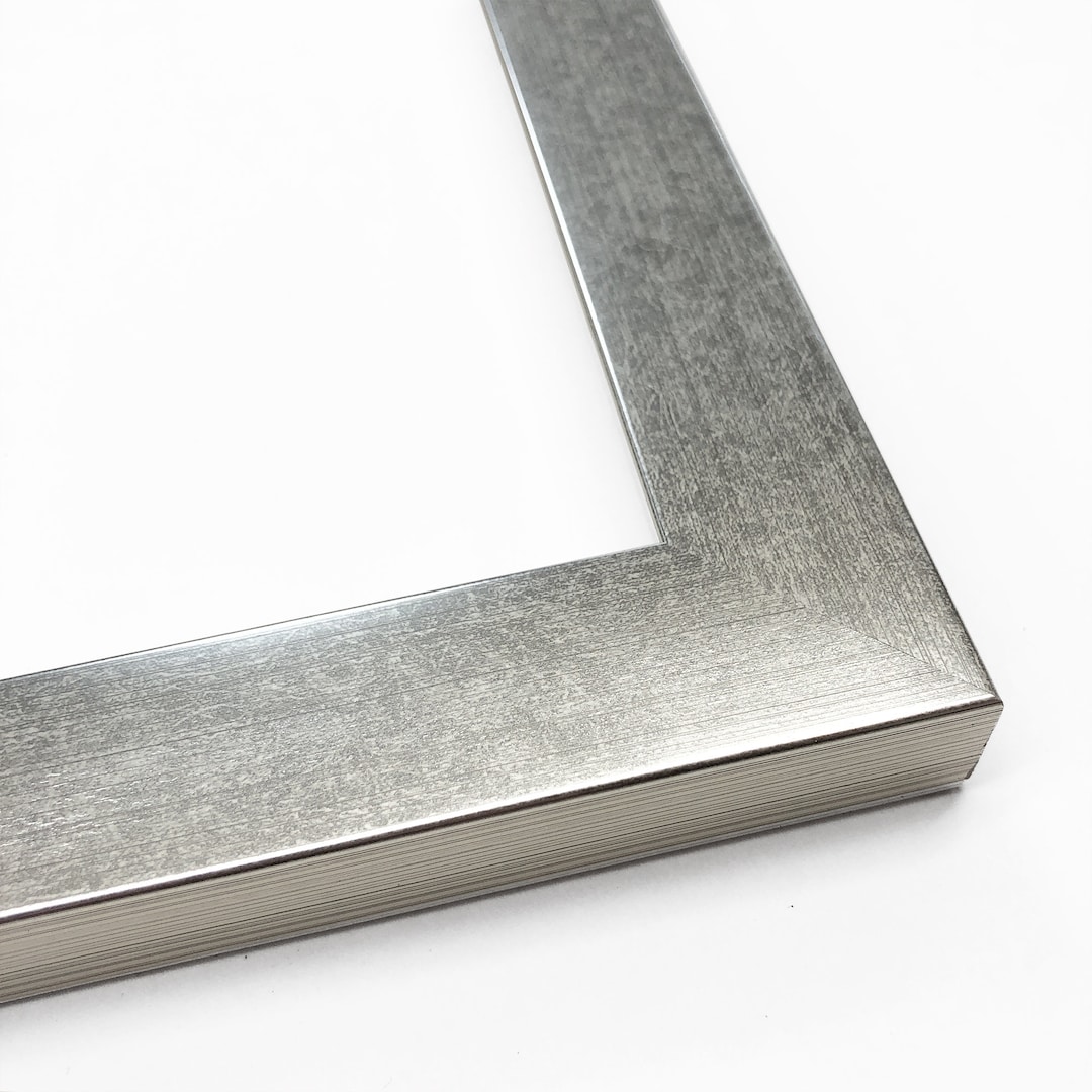 Modern Silver Picture Frame Photo Display Contemporary Gallery Wall ...