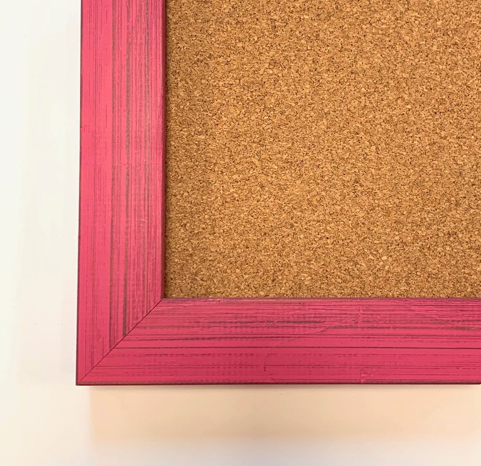 Farmhouse Cork Board Bulletin Board Colorful Painted Barnwood - Etsy