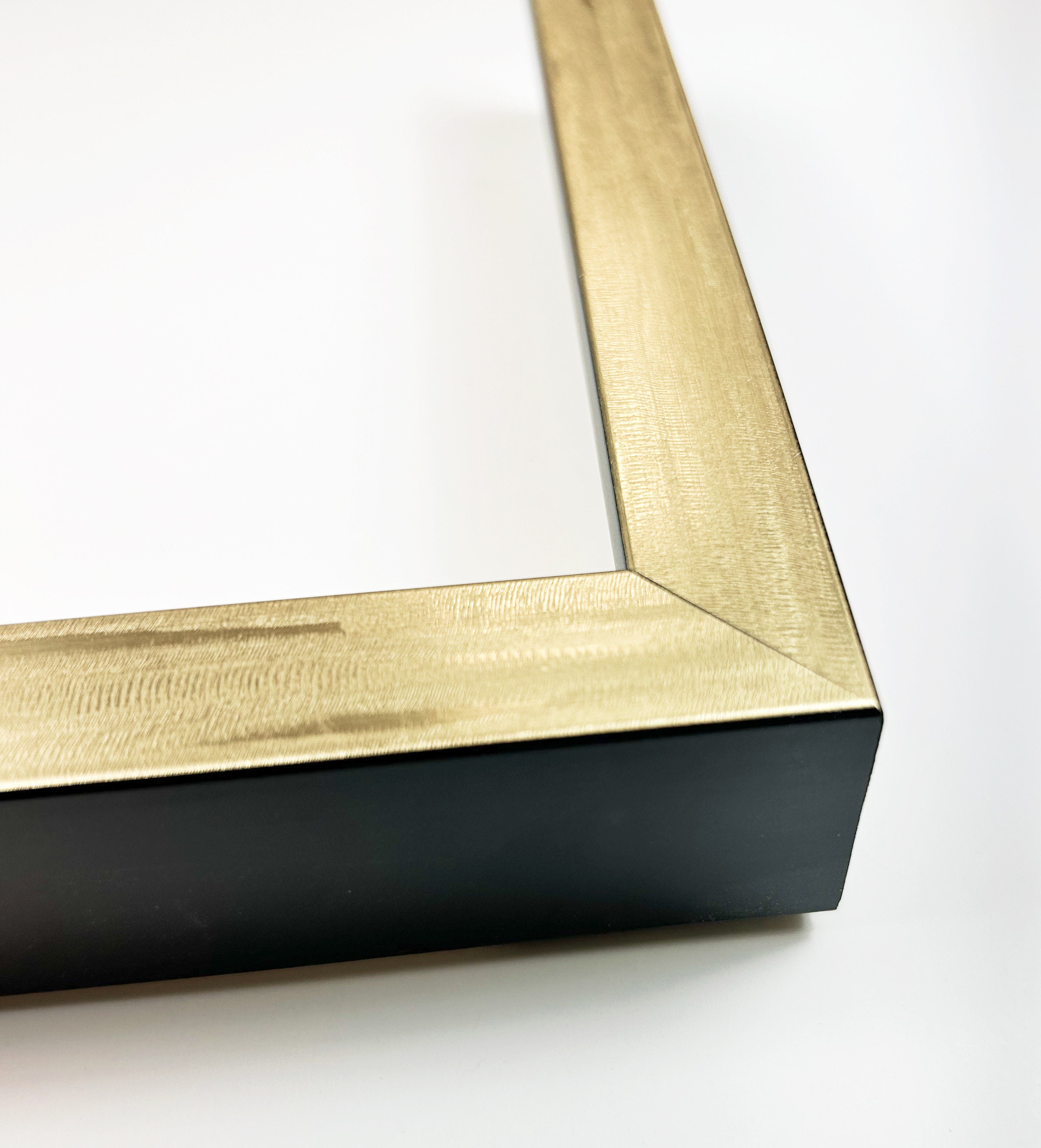 Forged Picture Frames Metal Finish Aluminum Solid Wood Gold - Etsy