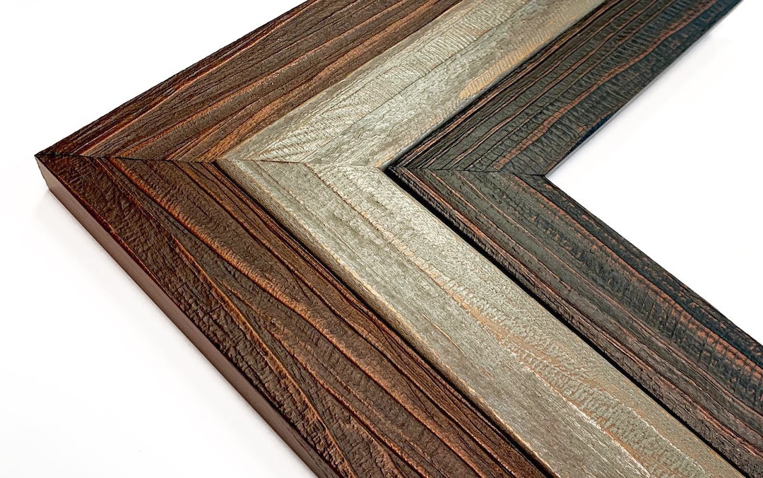 Farmhouse Rustic Picture Frames Barnwood Distressed Reclaimed Wood ...