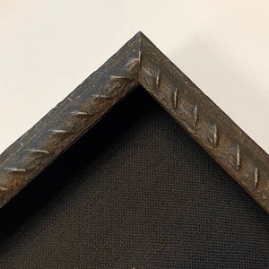 Industrial Picture Frame Shadowbox Rustic Steel Iron Wood Deep Frame ...