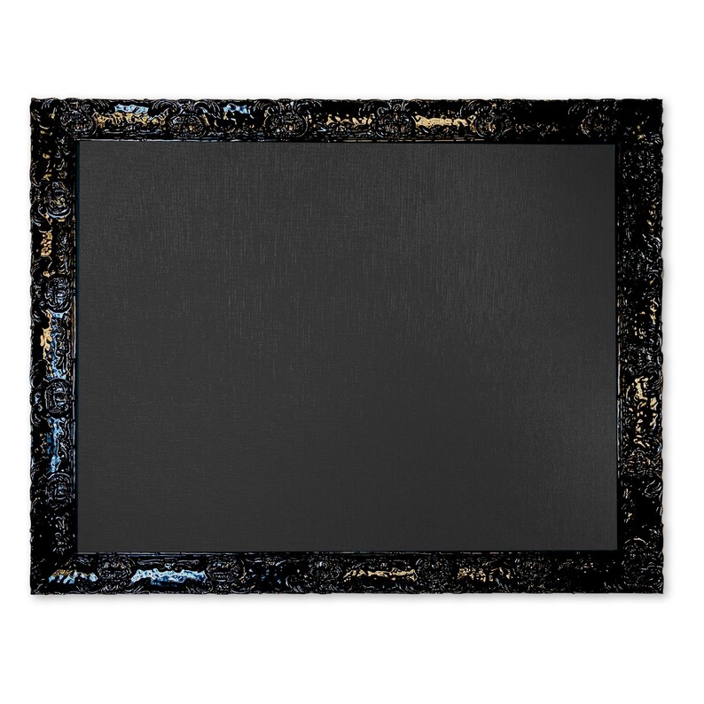 Elegant Framed Bulletin Board Victorian Glossy Ornate Maximalist ...
