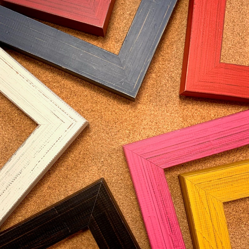 Red Framed Bulletin Board - Etsy